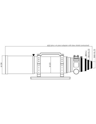 Askar 107PHQ 107mm F7 Flatfield Quadruplet Astrograph OTA, in stock
